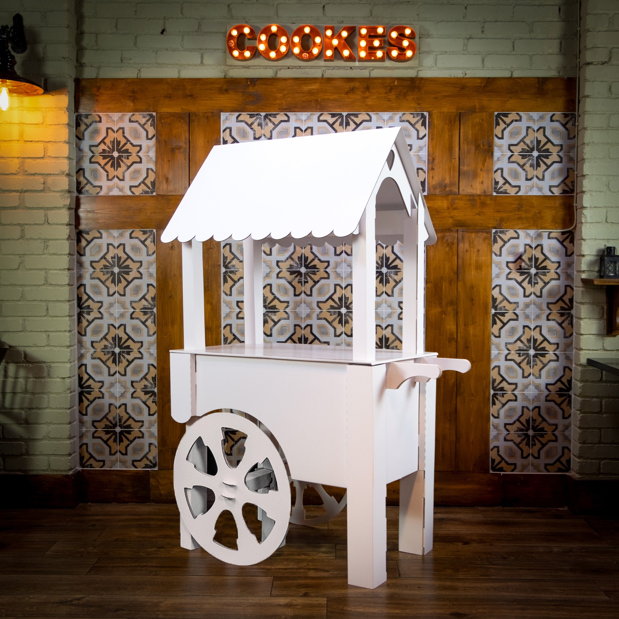 Candy Cart - Gloss White – Cardboard Creations