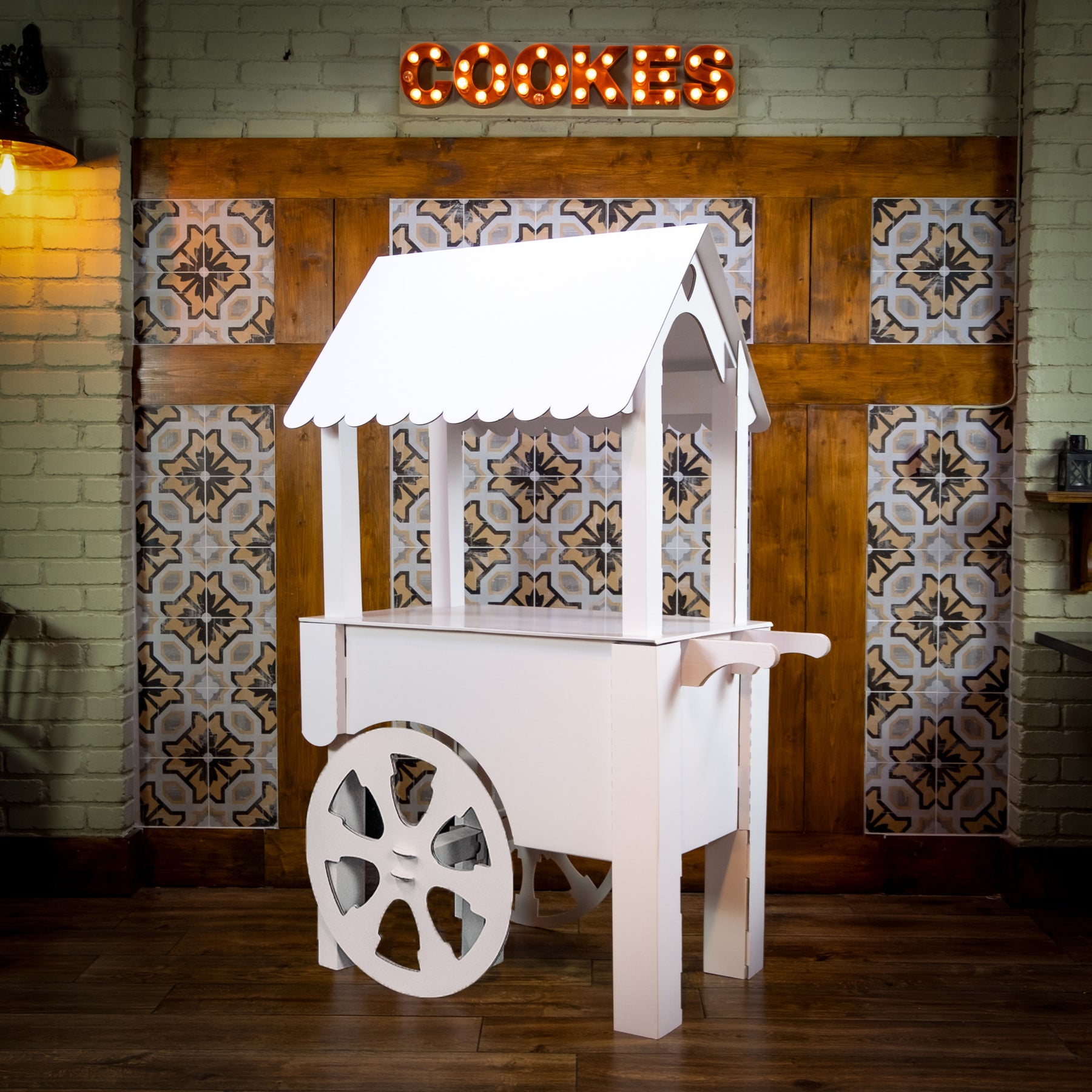 Candy Cart - Gloss White – Cardboard Creations