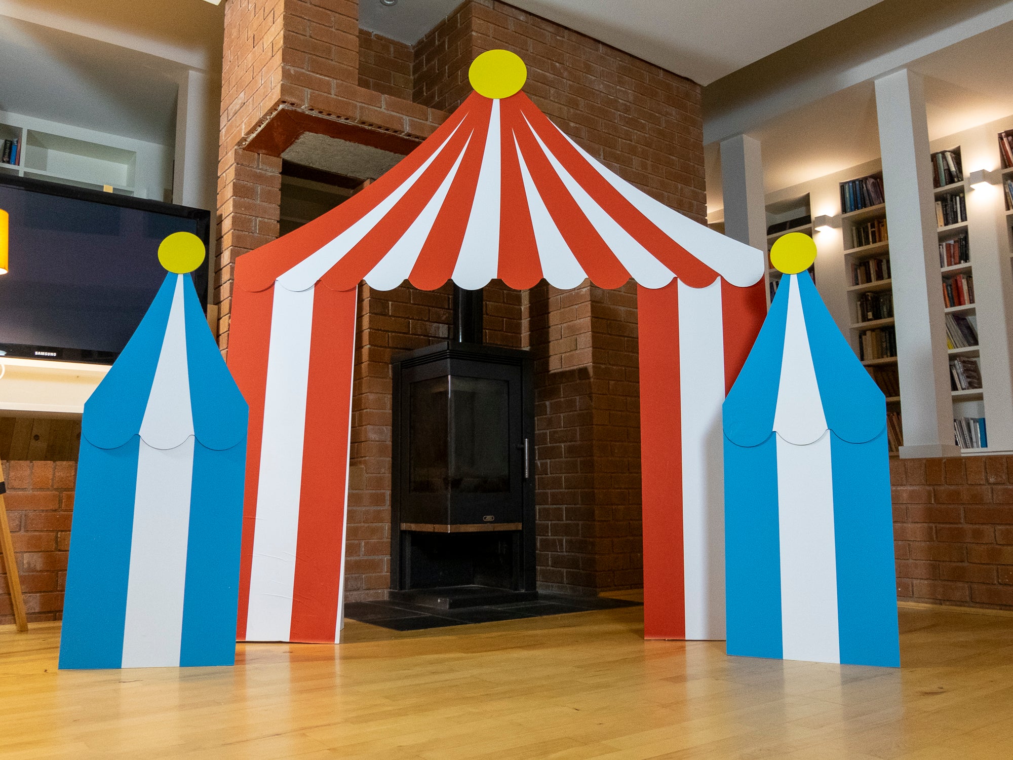 Circus Tent Backdrop – Cardboard Creations